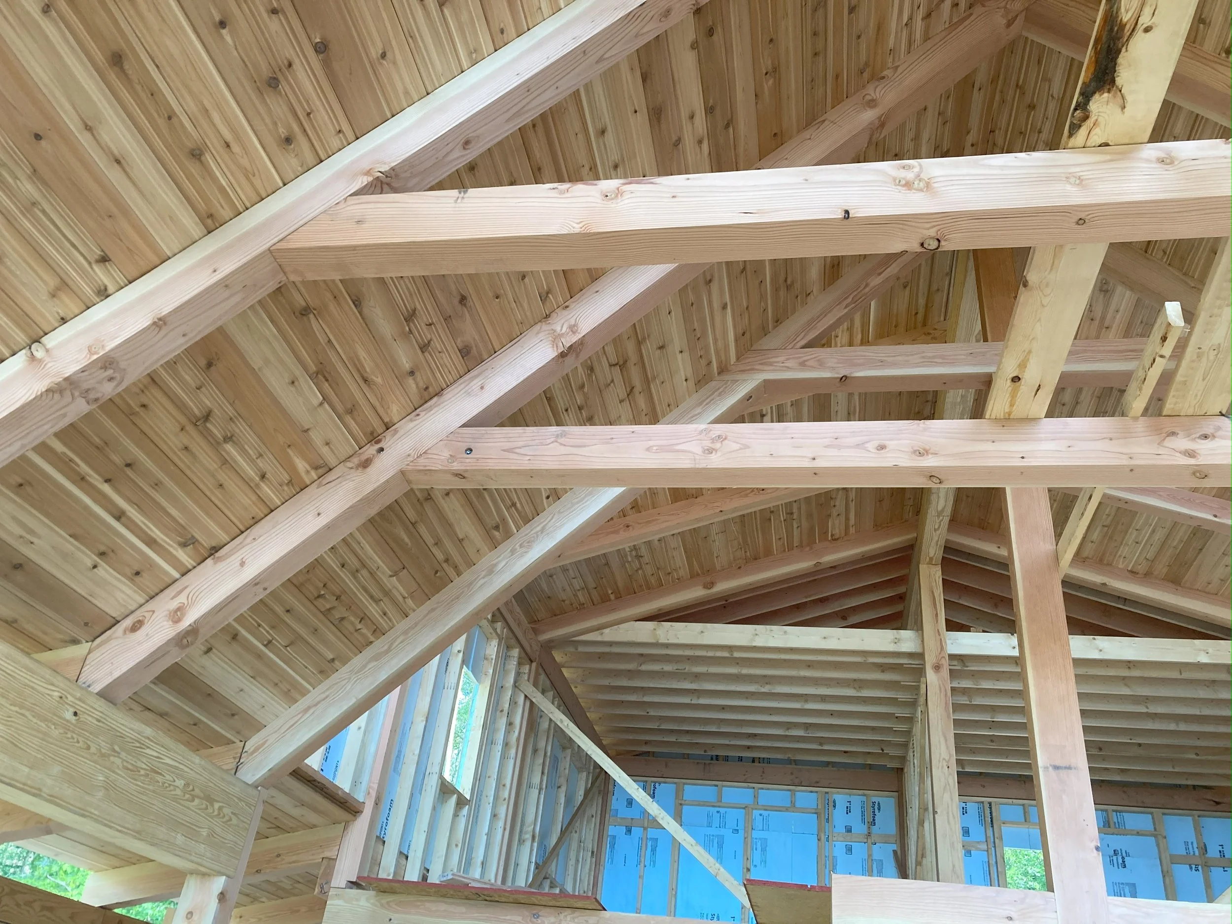 Post and Beam Construction - Moore Design Build